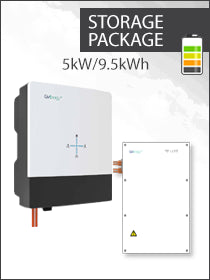 GivEnergy Gen3 - 5.0kW Hybrid with 9.5kWh Gen 2 Battery - 50% Off Inve
